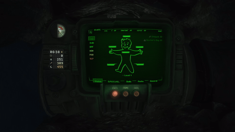 Pip-Boy Classic Scan Lines V2 at Fallout New Vegas - mods and community